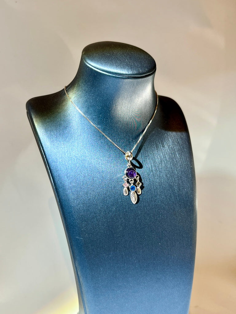 [NAMU推薦] 天鐵報夢網吊墜 (羅蘭紫) – Namucrystal